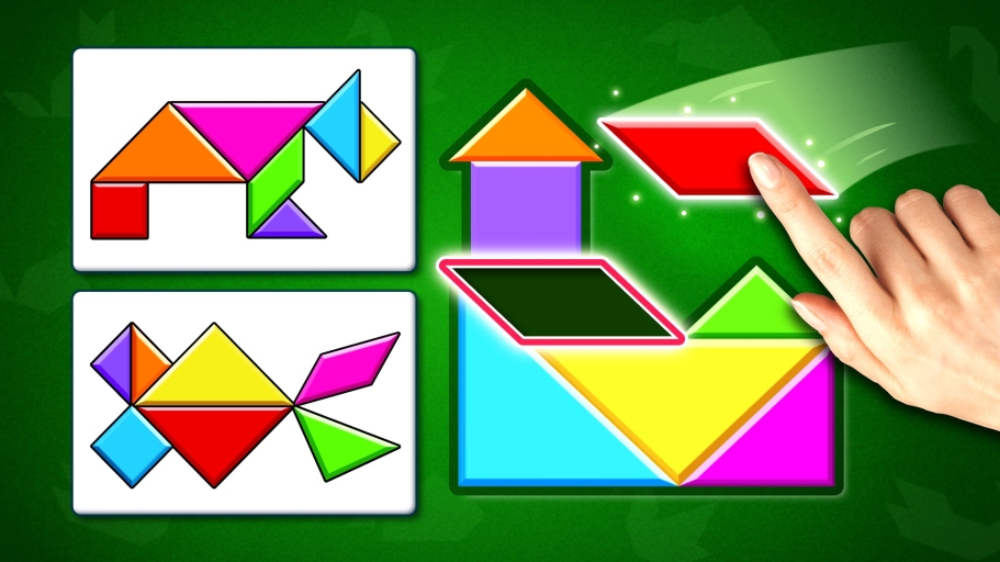 Tangram Puzzle: Polygrams Game | Minimap
