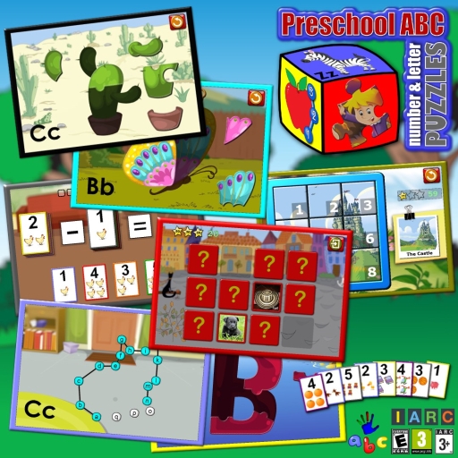 Preschool ABC Number and Letter Puzzles | Minimap