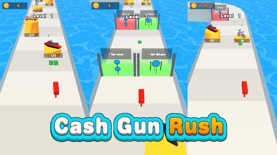 Cash Money Gun Rush | Minimap
