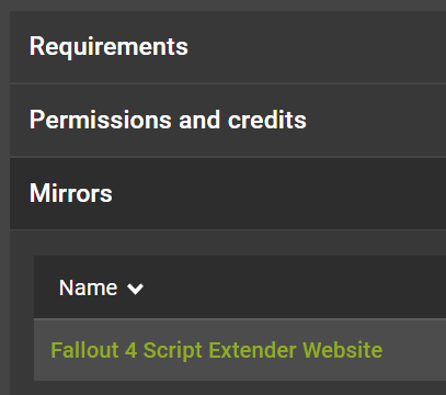 모드를 사용해봅시다 0 - Fallout 4 Script Extender | 폴아웃 4 소식 | 미니맵