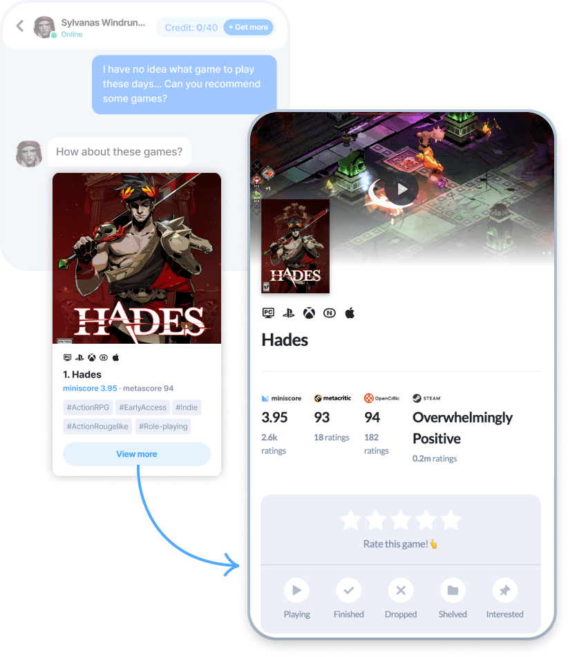 Minimap AI: Game recommendation chatbot Minimap AI: Game recommendation chatbot