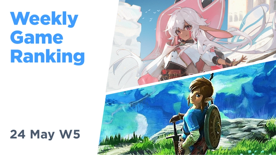 WitchSpringR debuts at #2 this week - Weekly Game Ranking May Week 5 ...