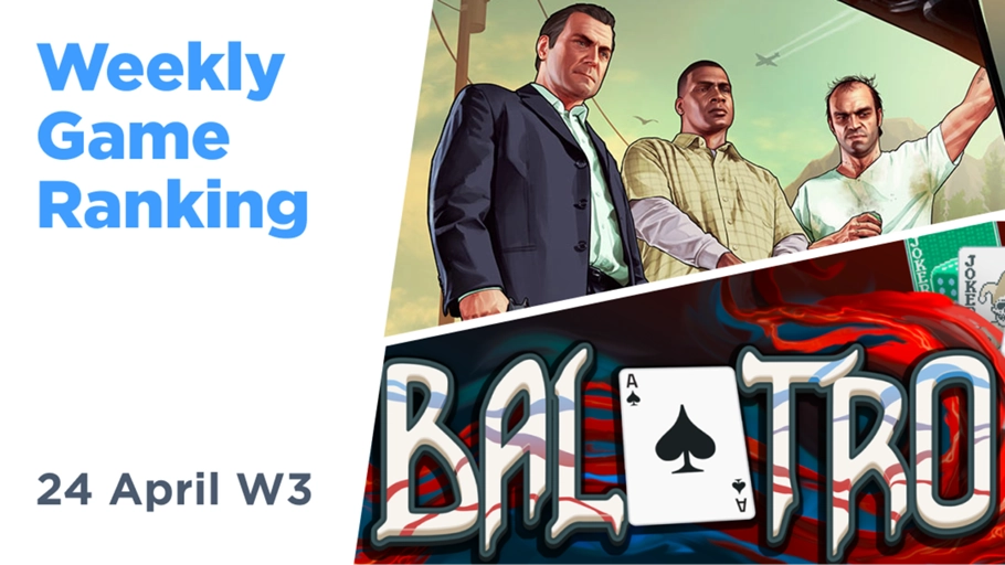 Balatro rejoins the top 8 games of this week! | Magazine | Minimap