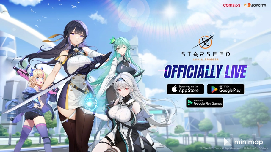 Com2uS’ STARSEED ASNIA TRIGGER Out Now; Build a Squad of Powerful Girls to Combat an AI Threat ...