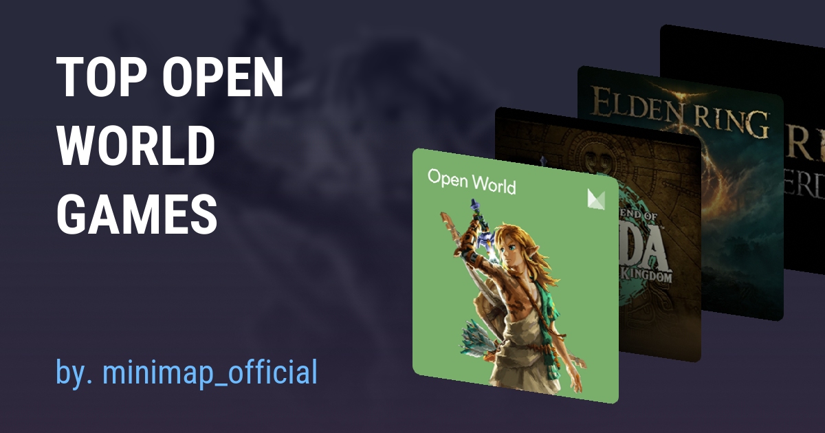 Top Open World Games | Minimap Collection