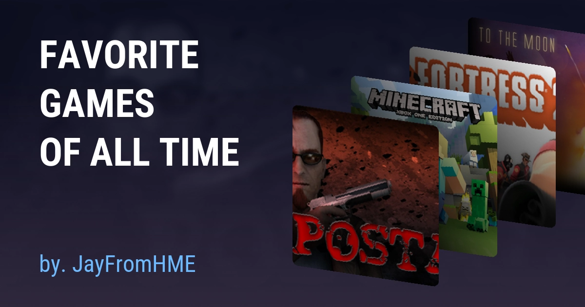 Favorite Games of All Time | Minimap Collection